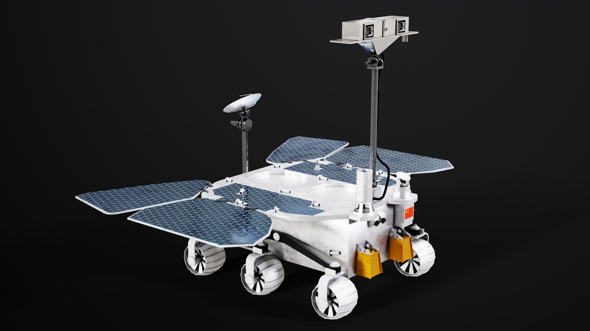 3D Model Tianwen-1 Mars Rover Zhurong - TurboSquid 1862663
