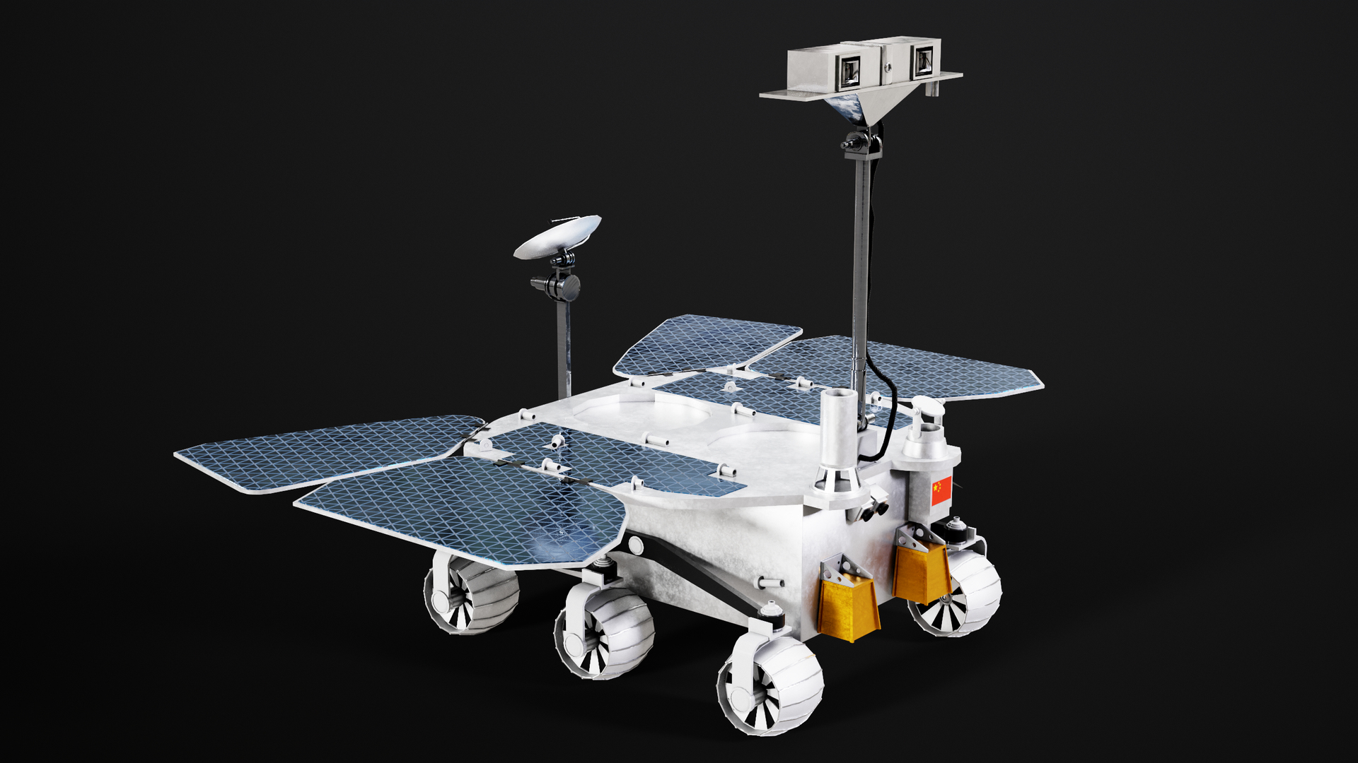 modelo 3d Tianwen-1 Mars Rover Zhurong - TurboSquid 1862663