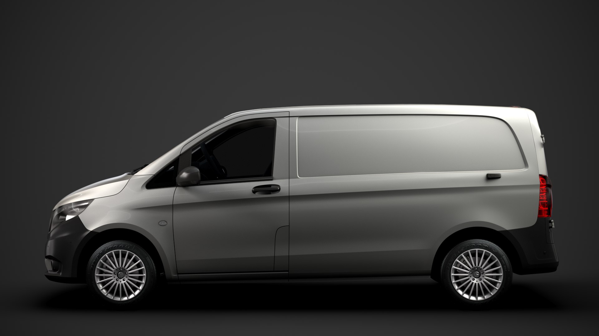 3D mercedes benz vito panel model - TurboSquid 1523683