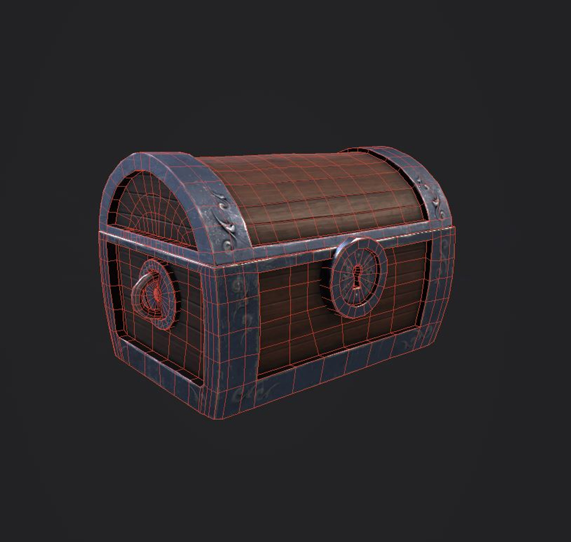 Free stylized chest animations 3D model - TurboSquid 1597758