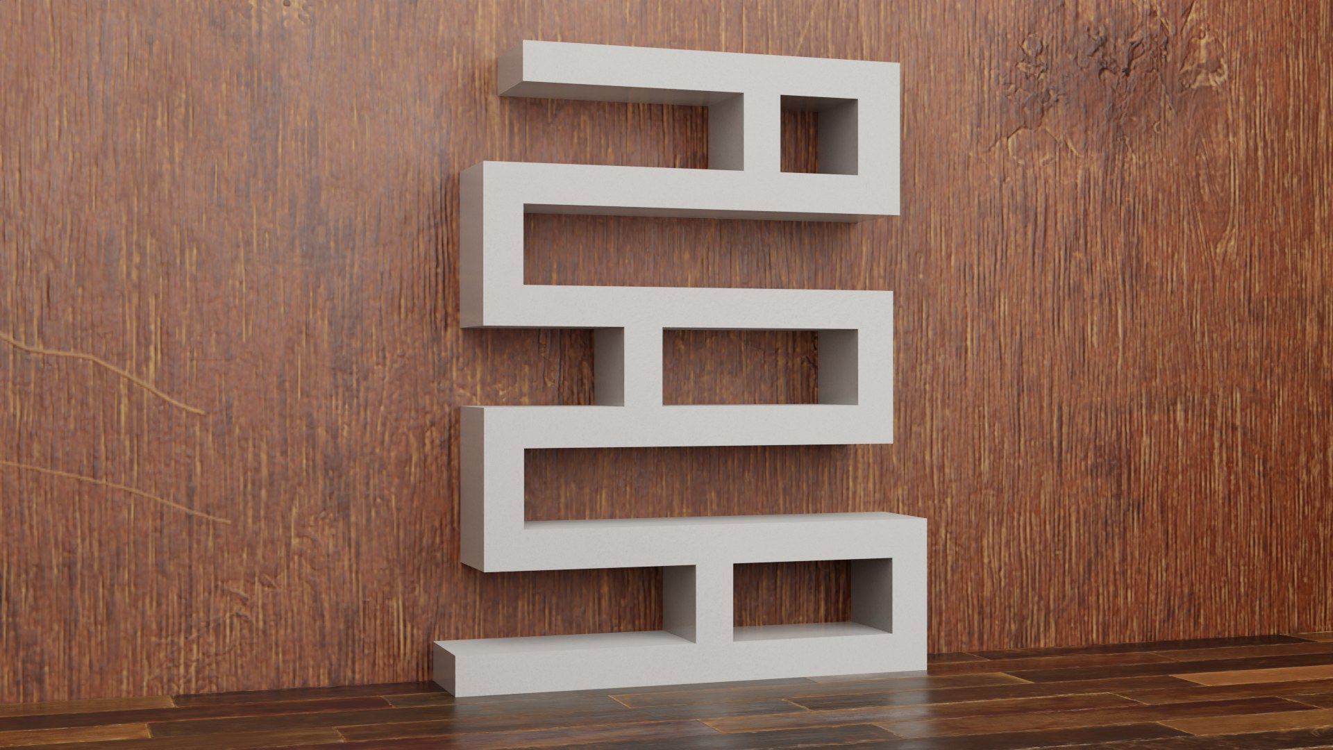 3D Bookshelf Model - TurboSquid 2064737