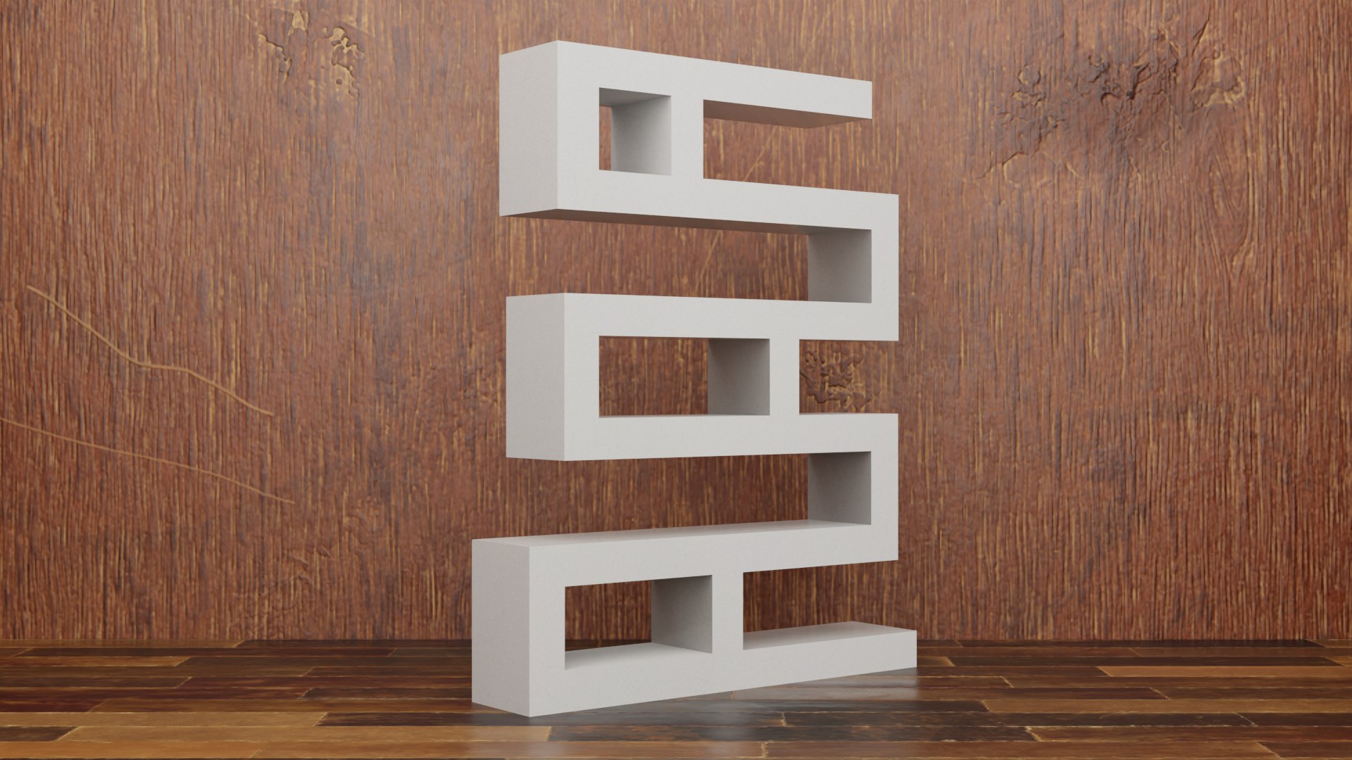 3D Bookshelf Model - TurboSquid 2064737