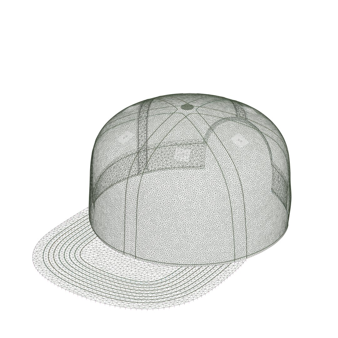 3D Baseball-Bill Hat - TurboSquid 2135403