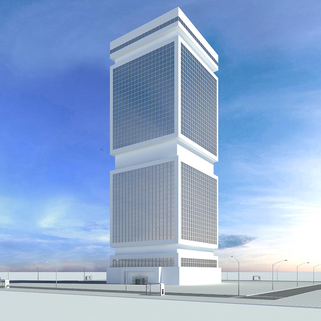 3ds building streetlights roads