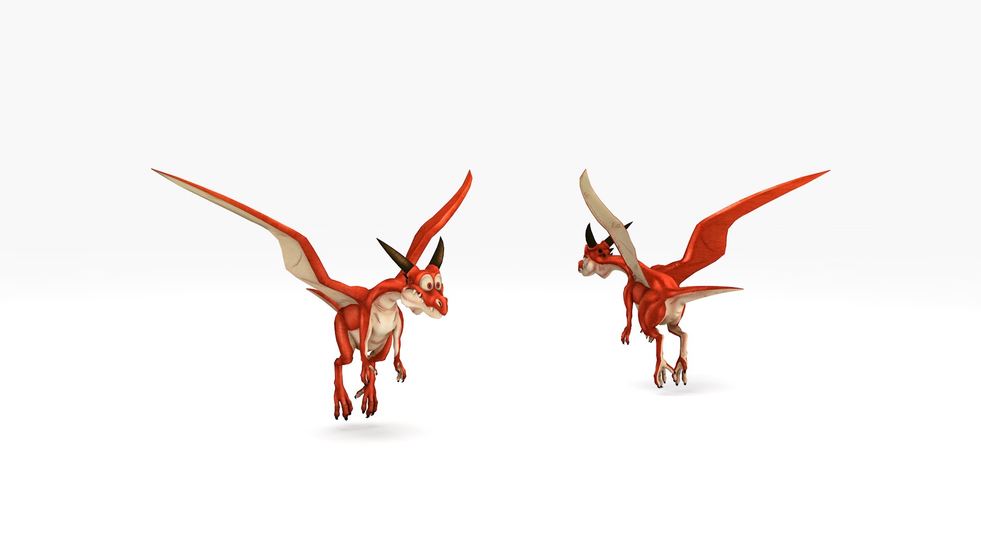 Red Dragon 3D Model - TurboSquid 2074494