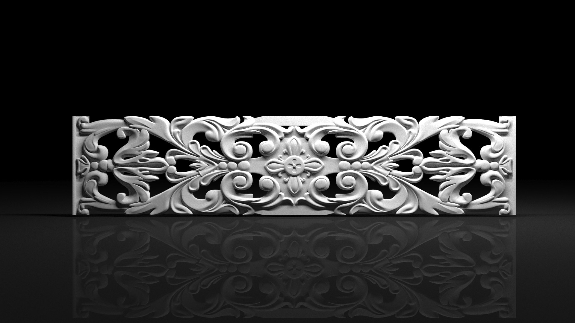 Bas-reliefs Decor 3d Max
