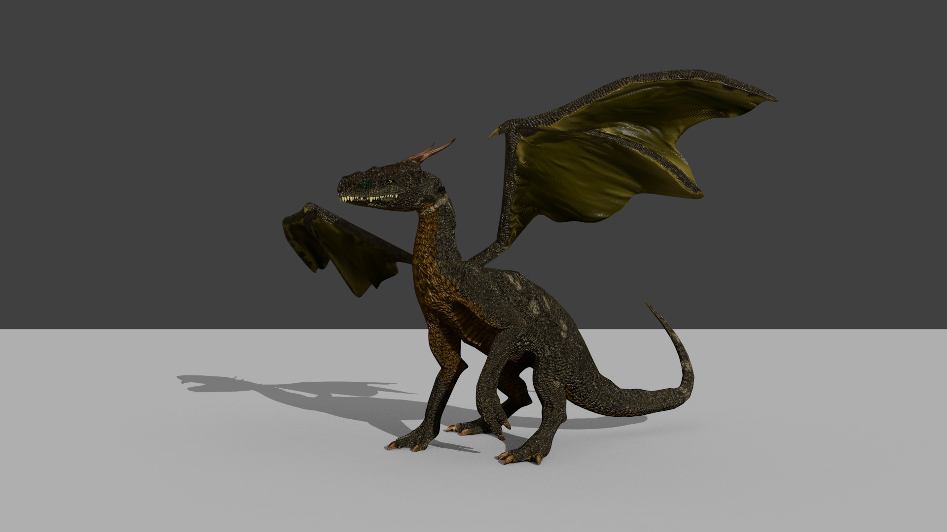 3d dragon model