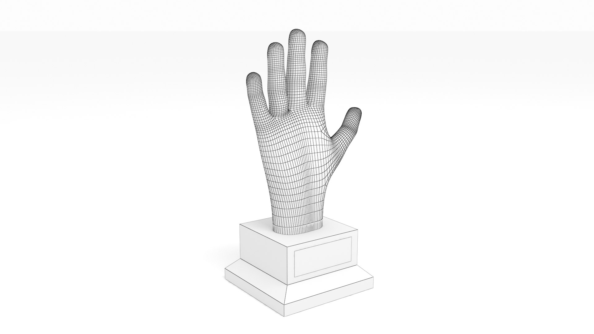 3D model award hand - TurboSquid 1664942