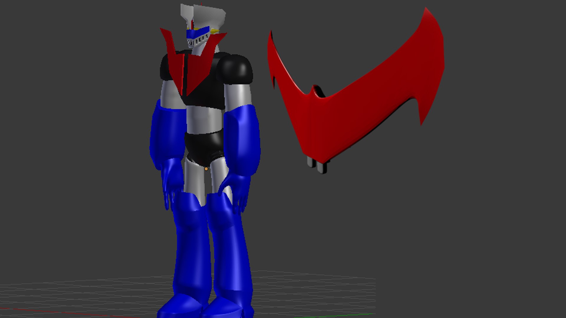 3D Wings Mazinger Z Model - TurboSquid 1362978