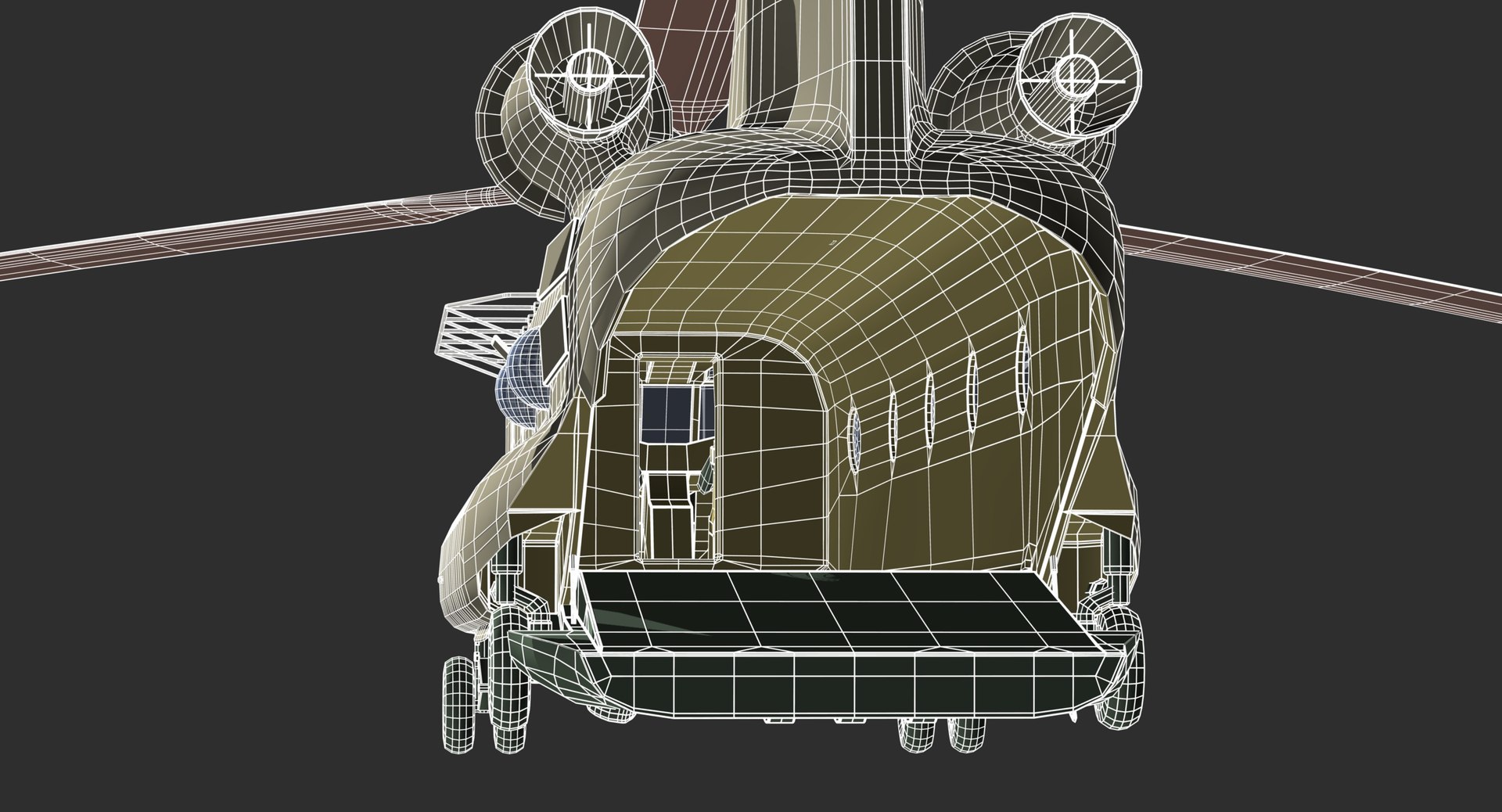 CH47 Chinook 3D model - TurboSquid 1904579