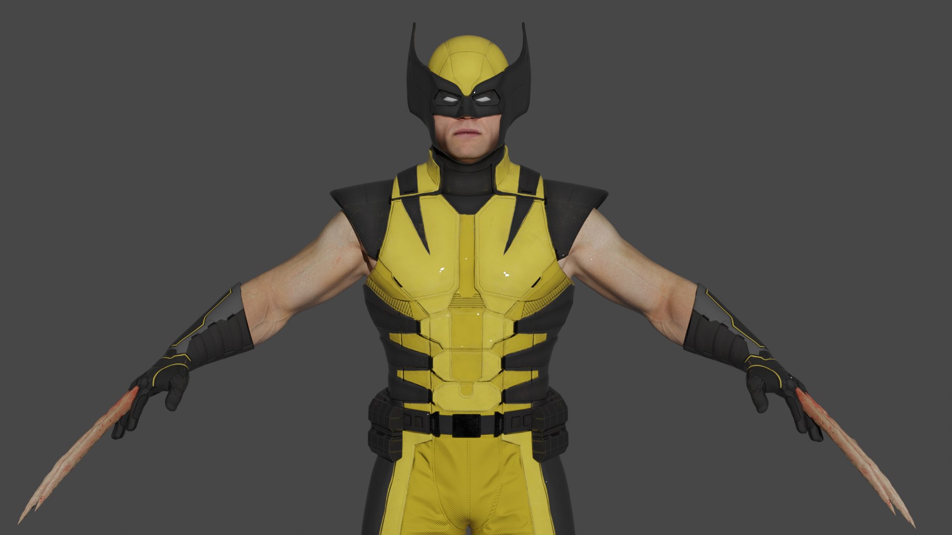 Wolverine Suit 3D Model - TurboSquid 2269421