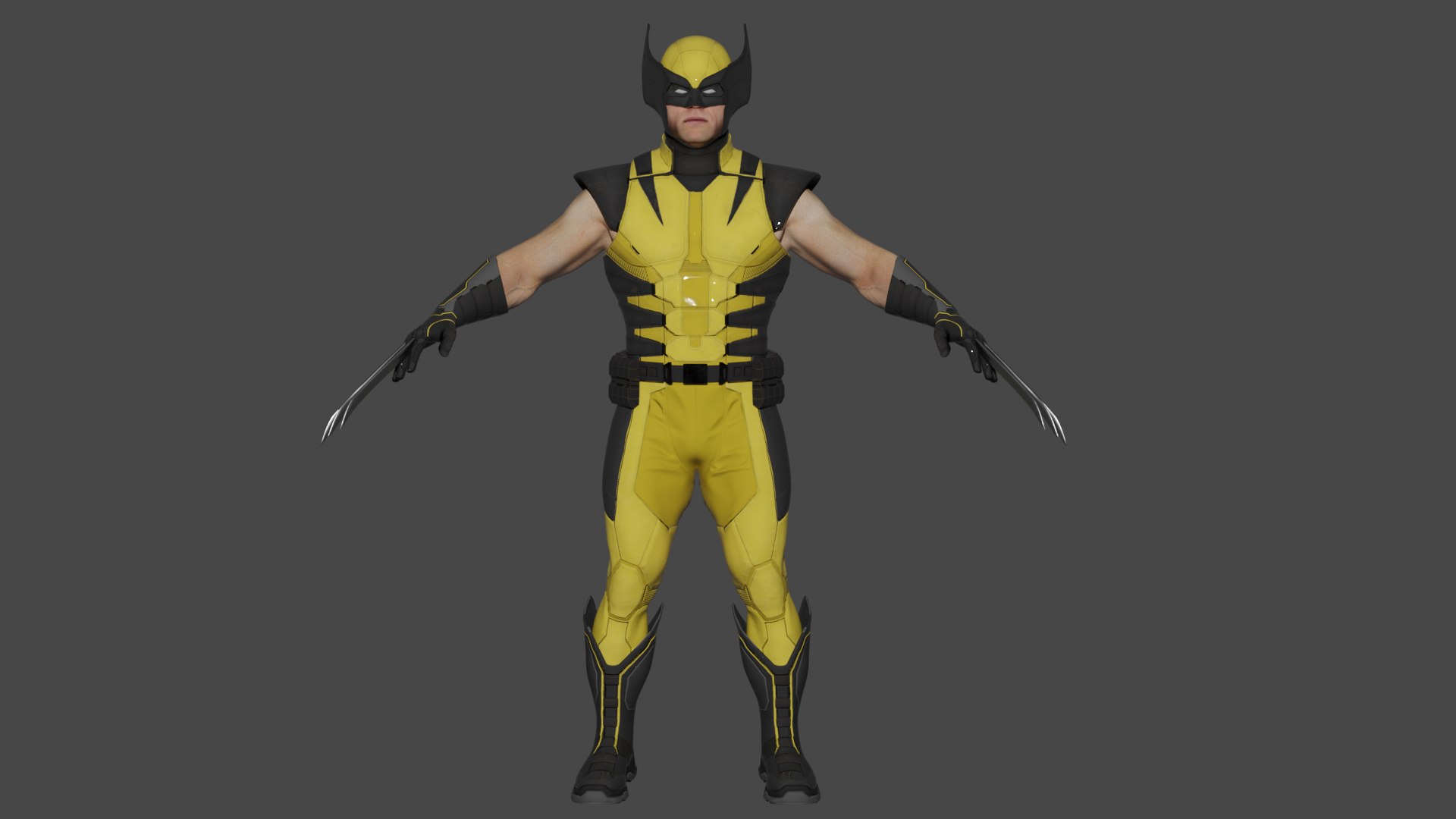 Wolverine Suit 3D Model - TurboSquid 2269421