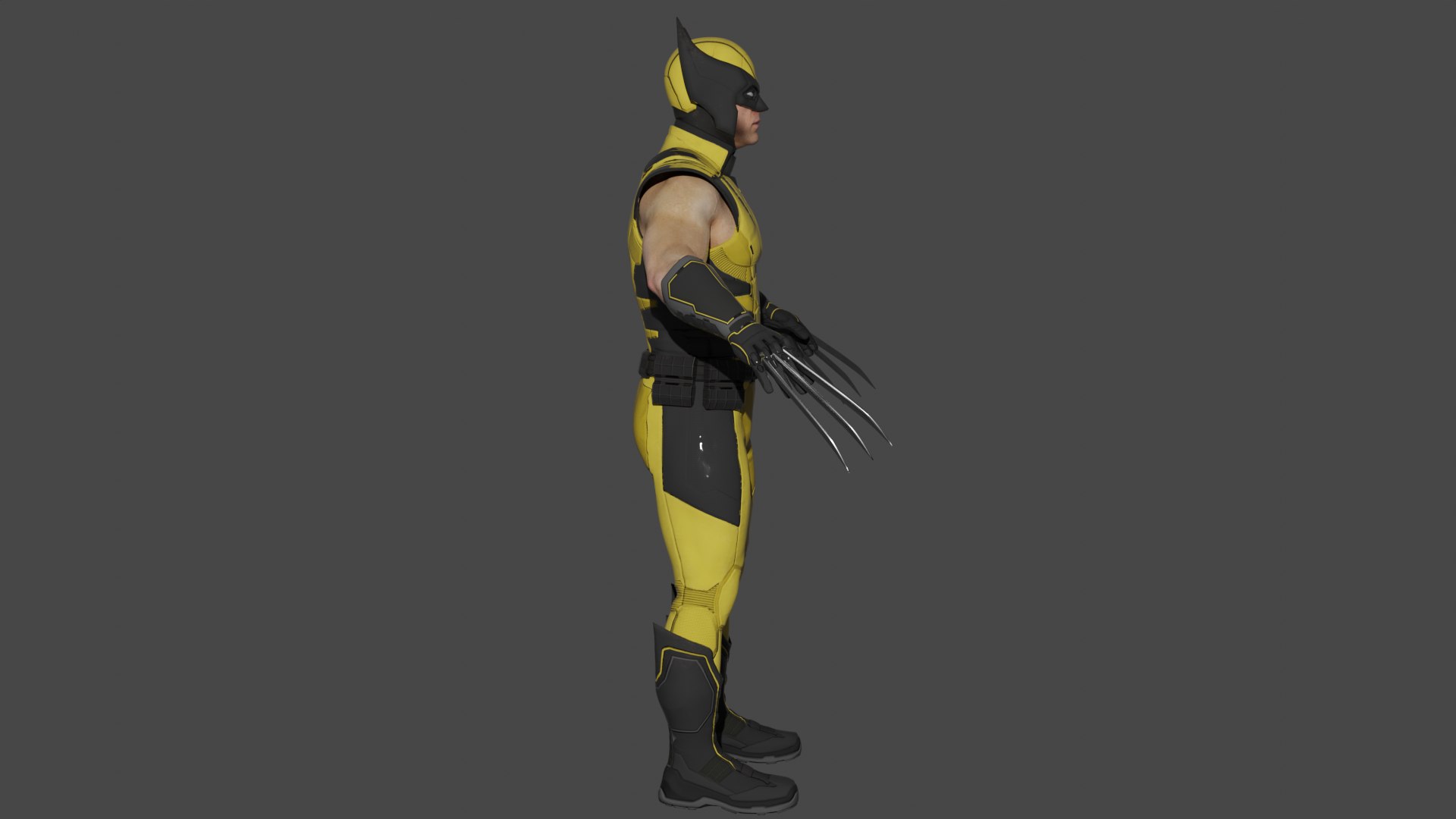 Wolverine Suit 3D Model - TurboSquid 2269421