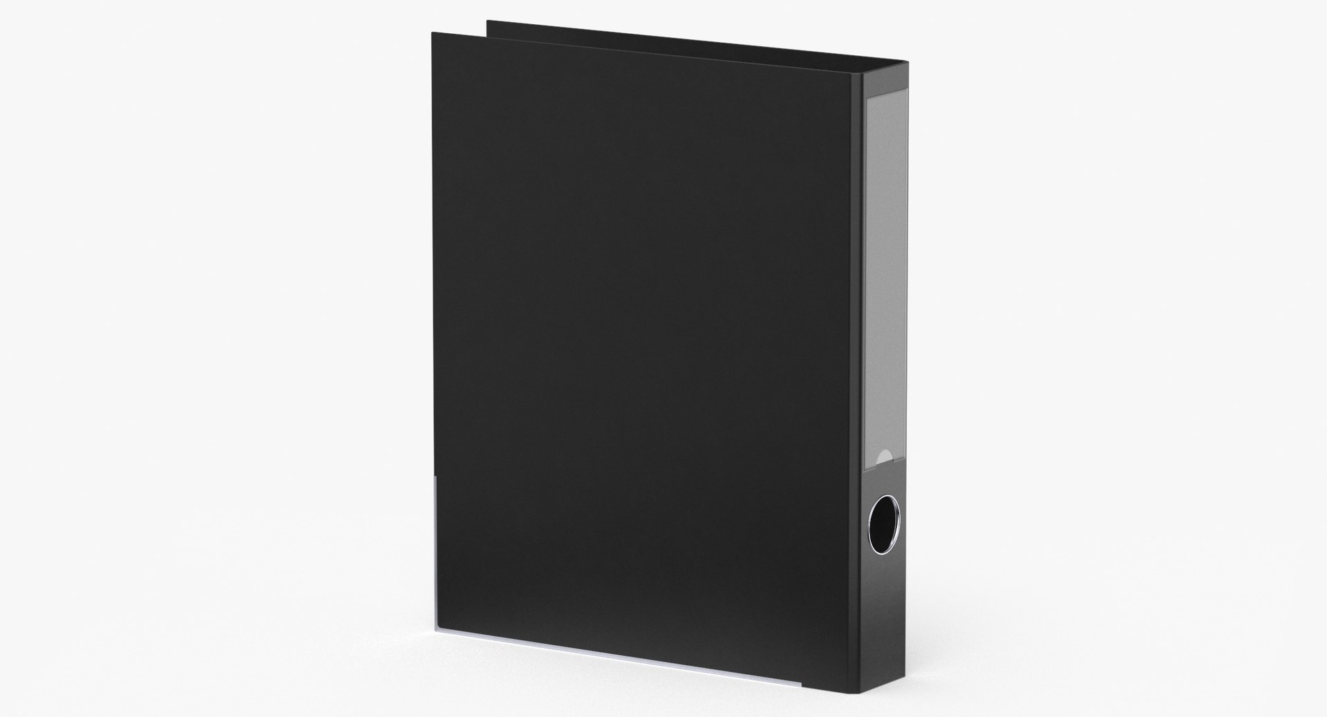 3D Office Stationary Binder Type 01 And 02 Different Poses Blank And ...