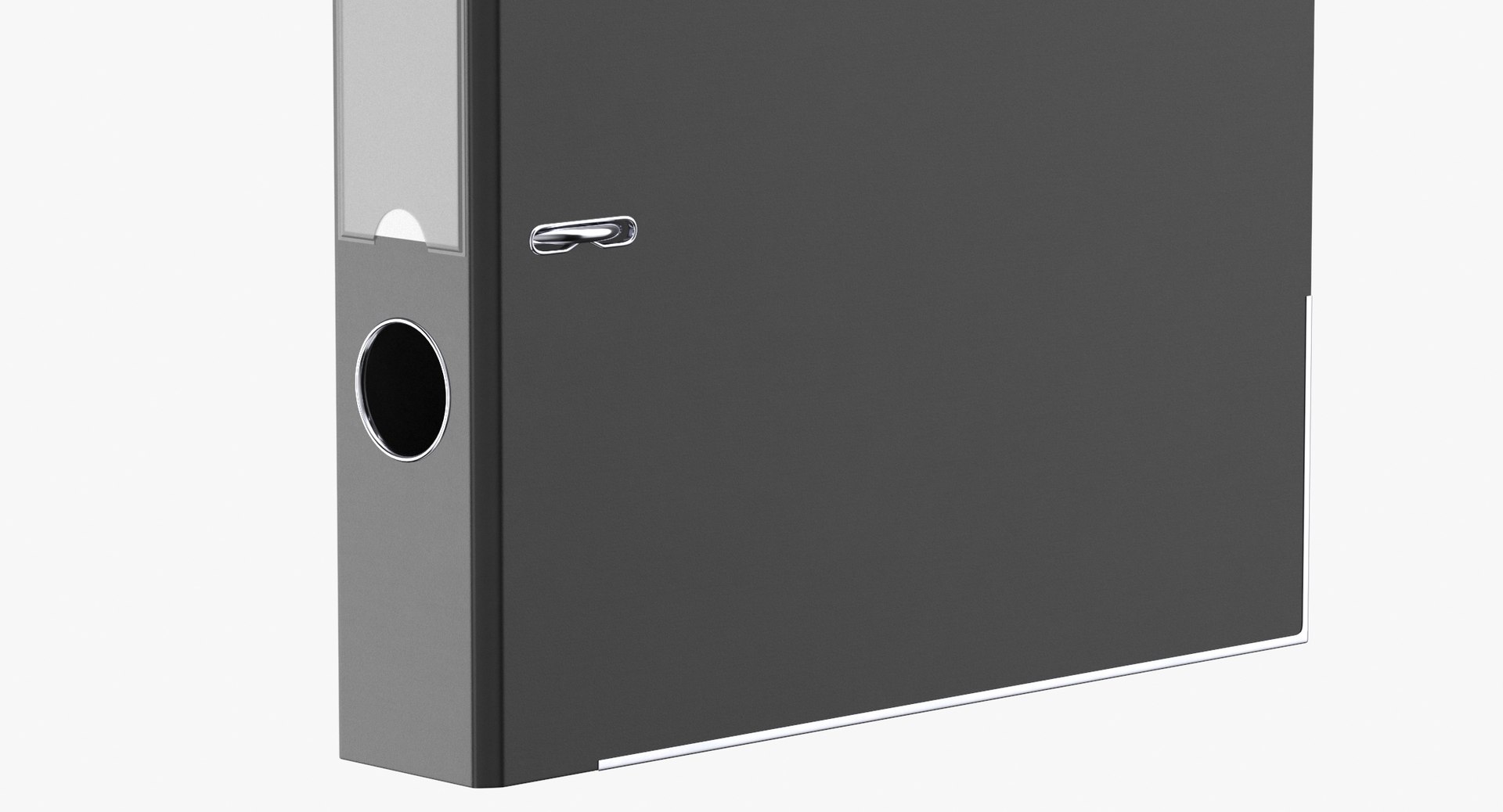 3D Office Stationary Binder Type 01 And 02 Different Poses Blank And ...