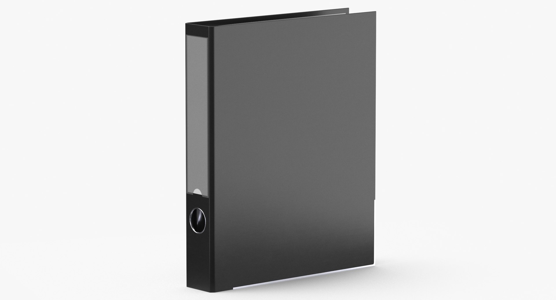 3D Office Stationary Binder Type 01 And 02 Different Poses Blank And ...