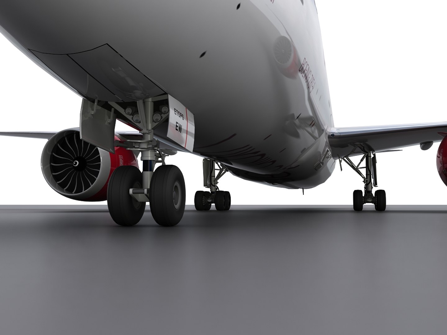 3d model aircraft virgin atlantic