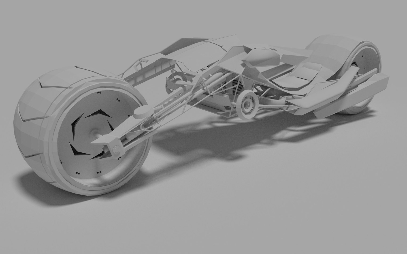 3D Futuristic Motorcycle Concept Model - TurboSquid 1210823