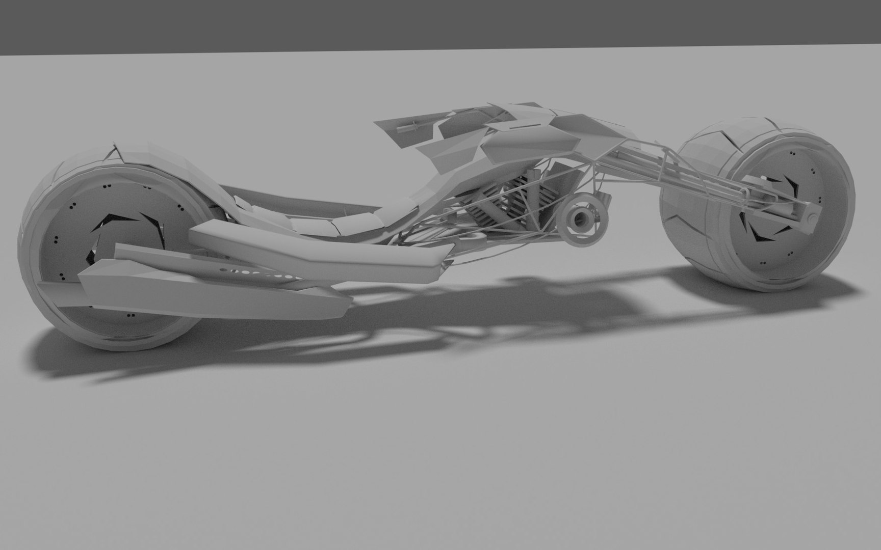 3D Futuristic Motorcycle Concept Model - TurboSquid 1210823