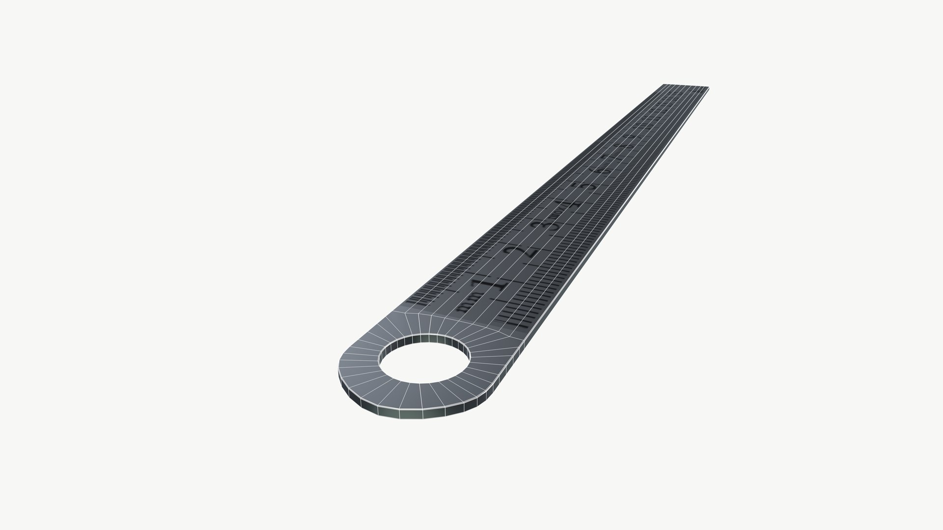 3D Steel Ruler - TurboSquid 2391890