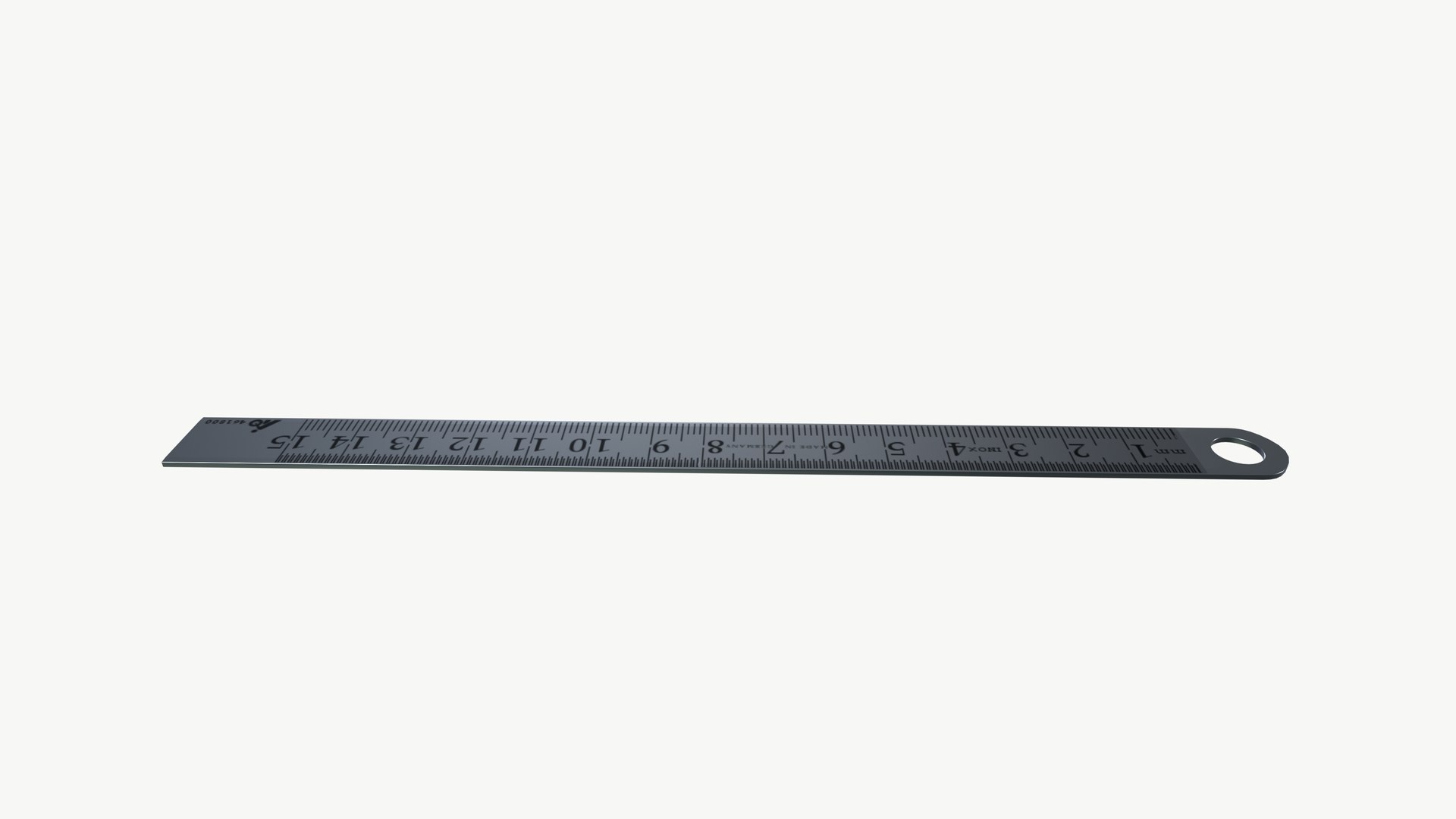 3D Steel Ruler - TurboSquid 2391890