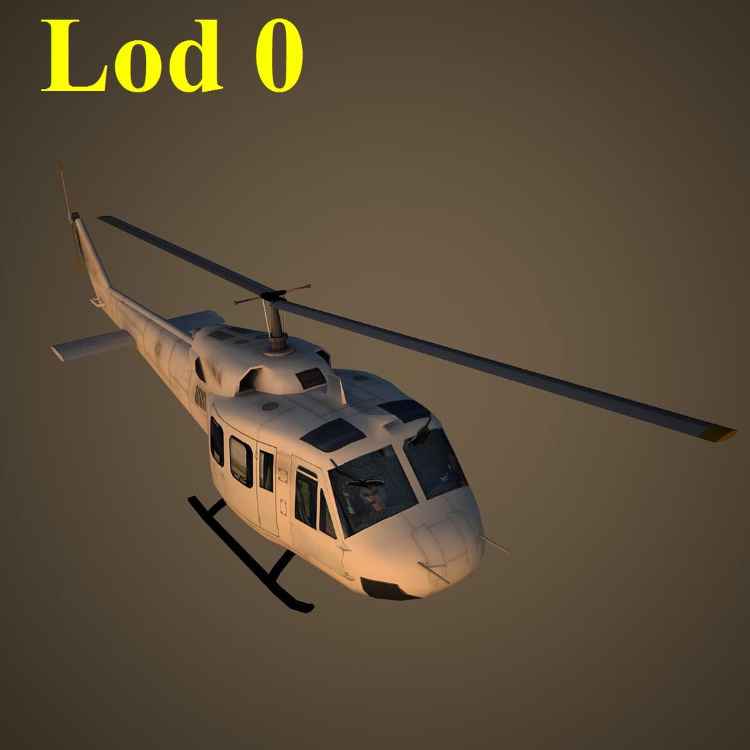 3d bell basic helicopter