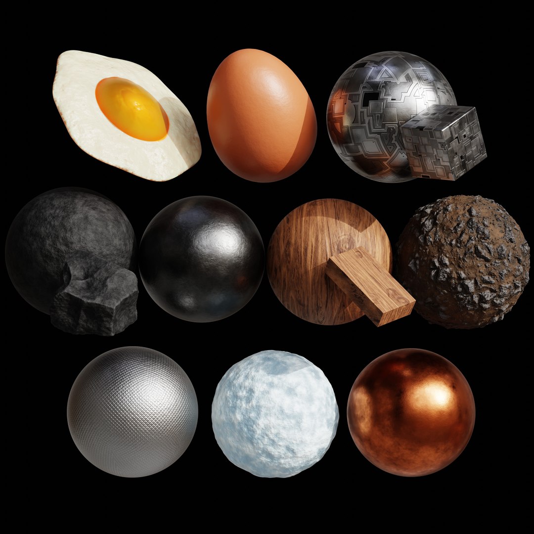 Blender Procedural Material Pack 18 3D Model - TurboSquid 2206330