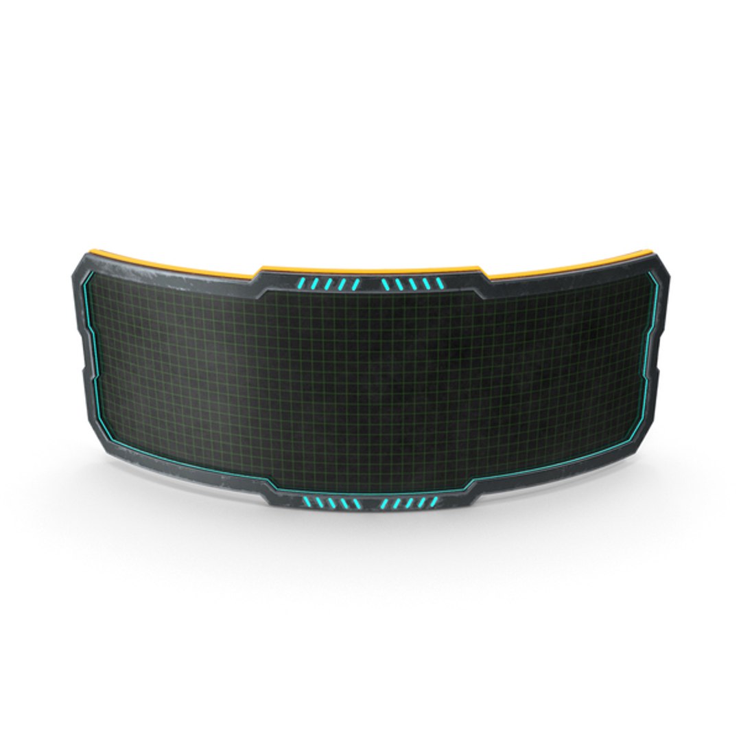 Scifi Screen PBR 3D - TurboSquid 2169908