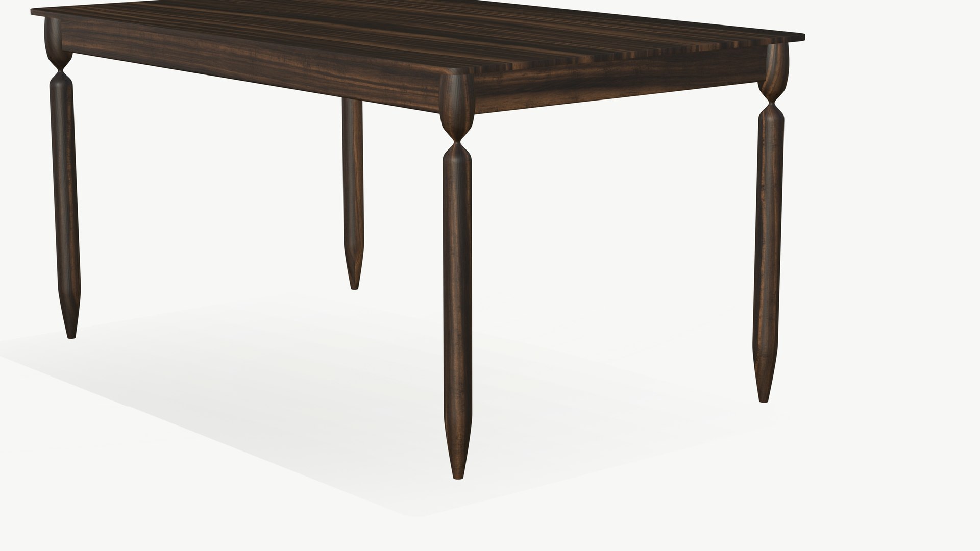 Dining Table Wooden New Design 3D Model - TurboSquid 2011336