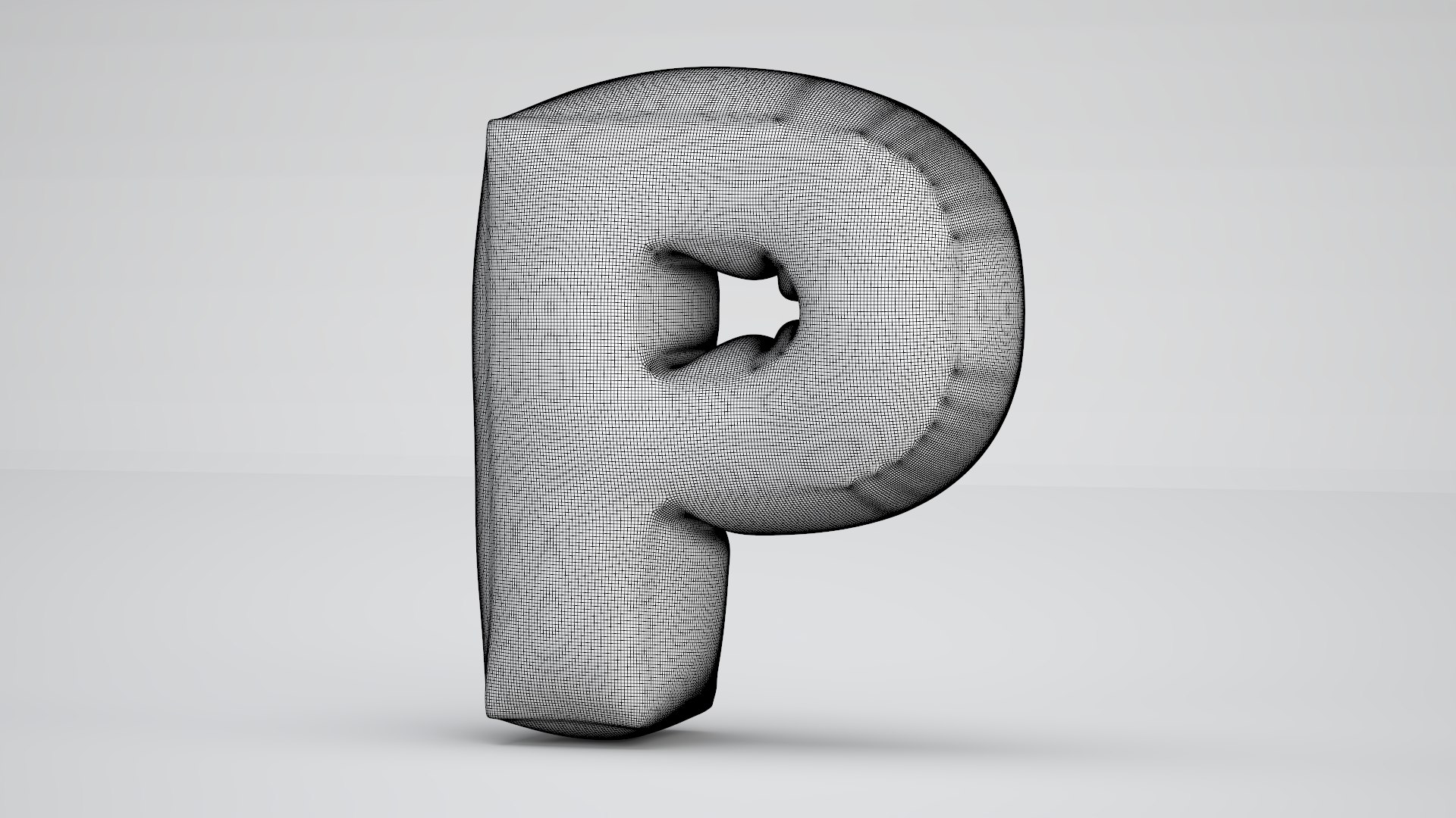 P Balloon 3D Model - TurboSquid 2413063