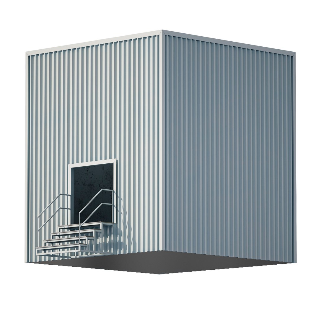 Metal Booth - Utility Room Model - TurboSquid 1956850
