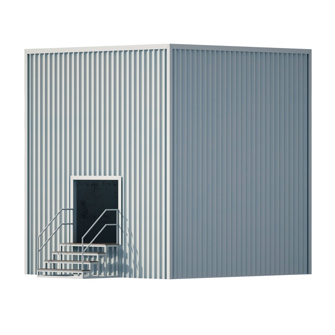 Metal Booth - Utility Room Model - TurboSquid 1956850