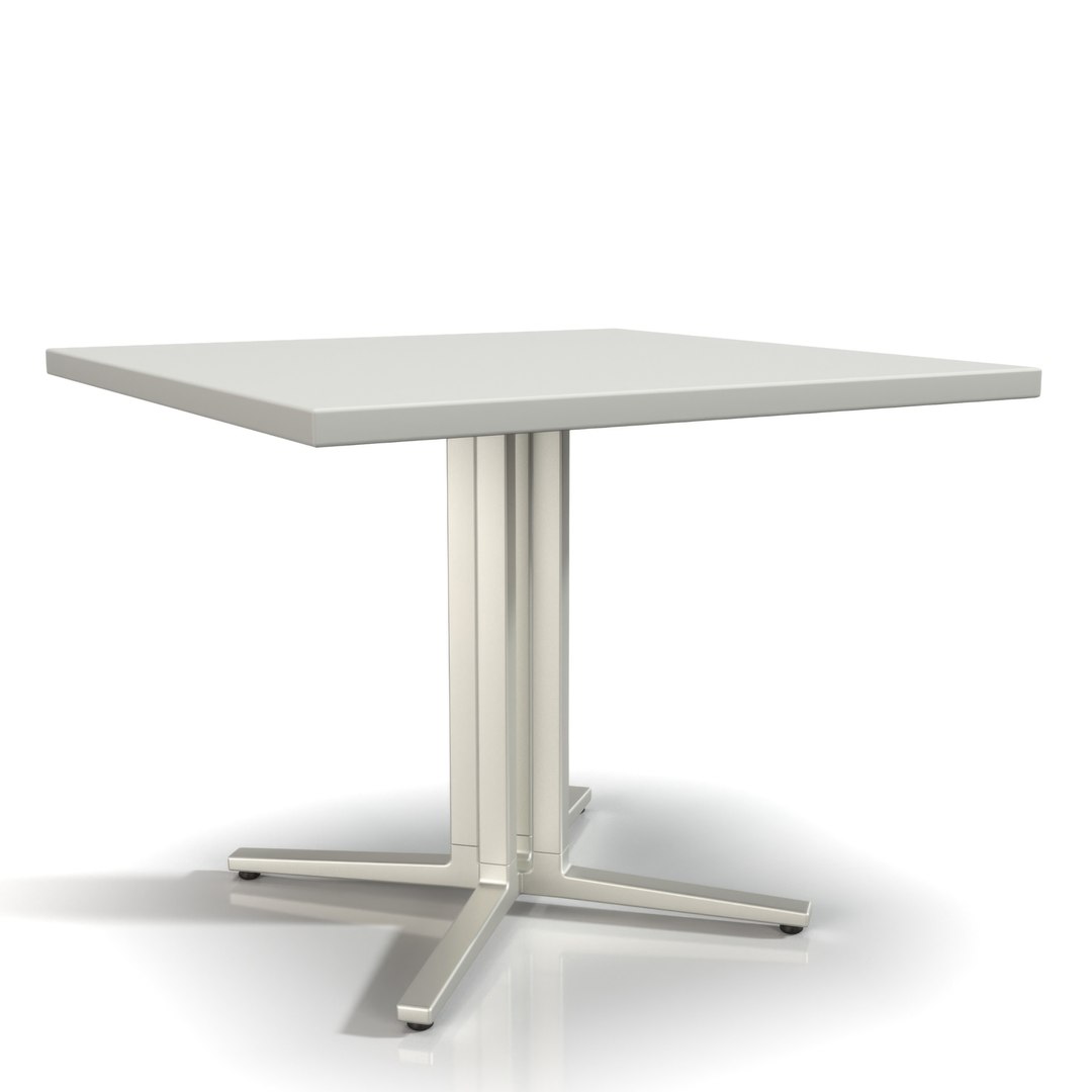Metal Base Standing Height Squire Table PBR 3D Model - TurboSquid 2227679