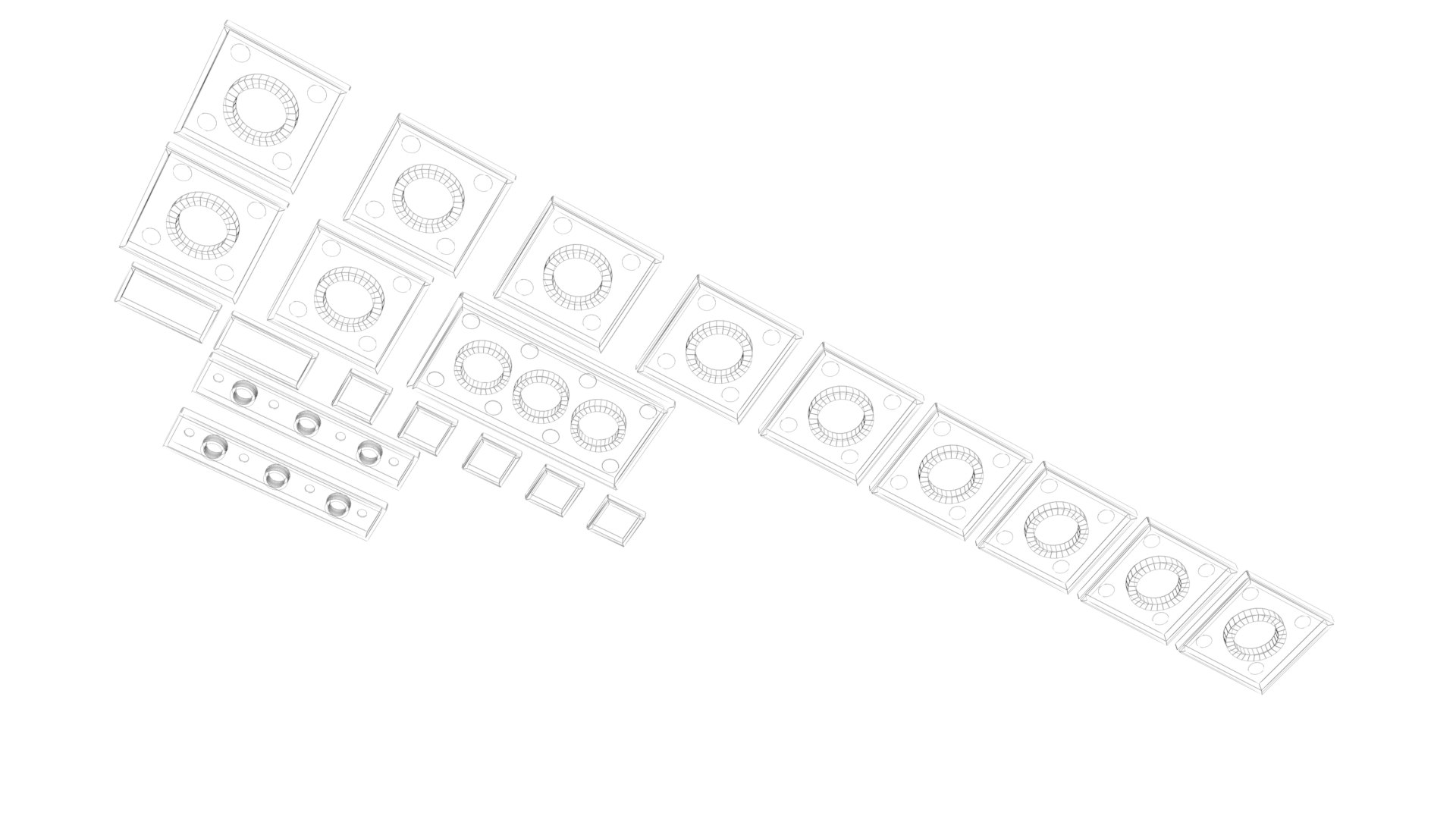 3D Lego Tiles Model - TurboSquid 1730821