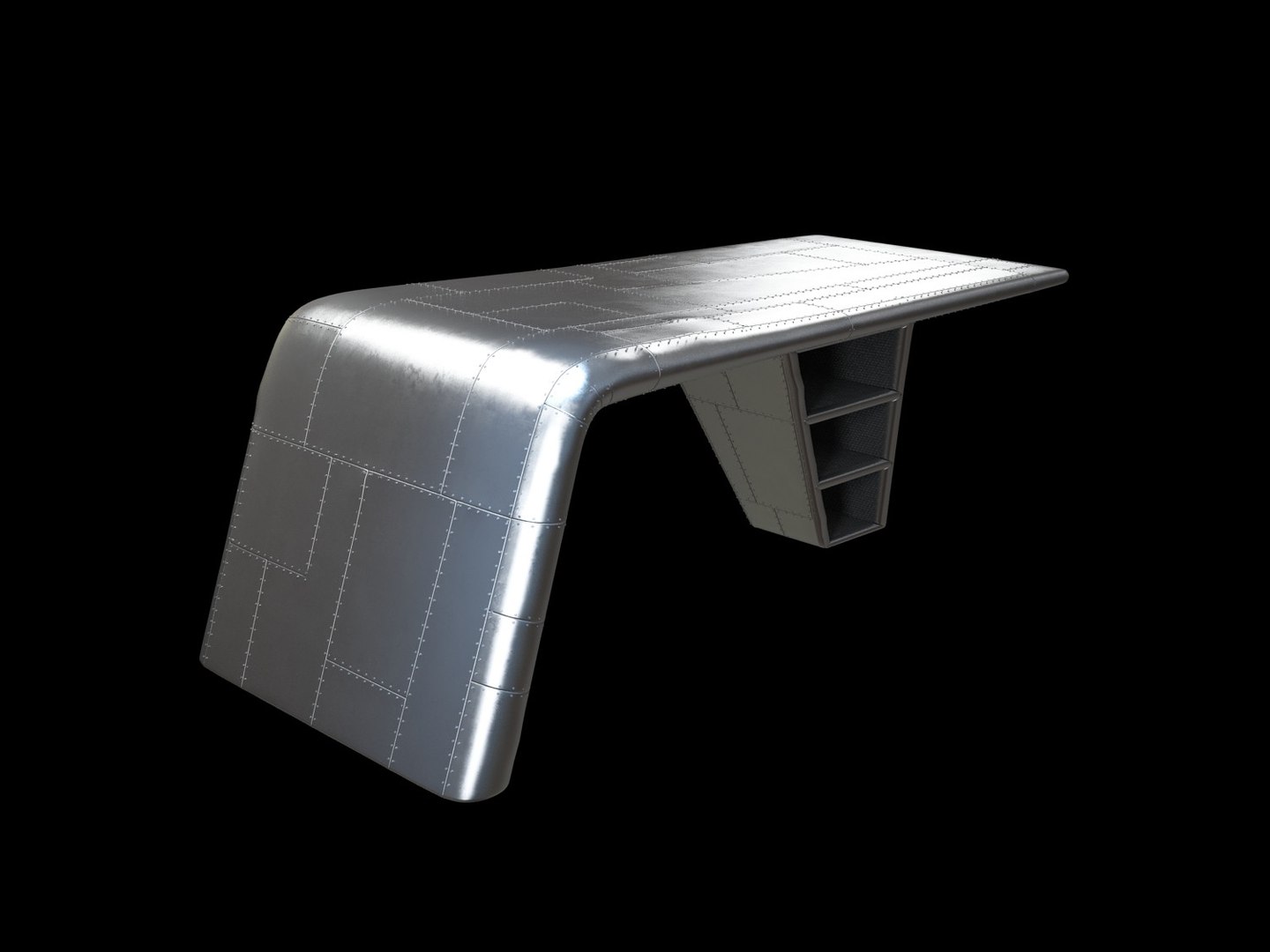 aviator-wing-desk 3d max