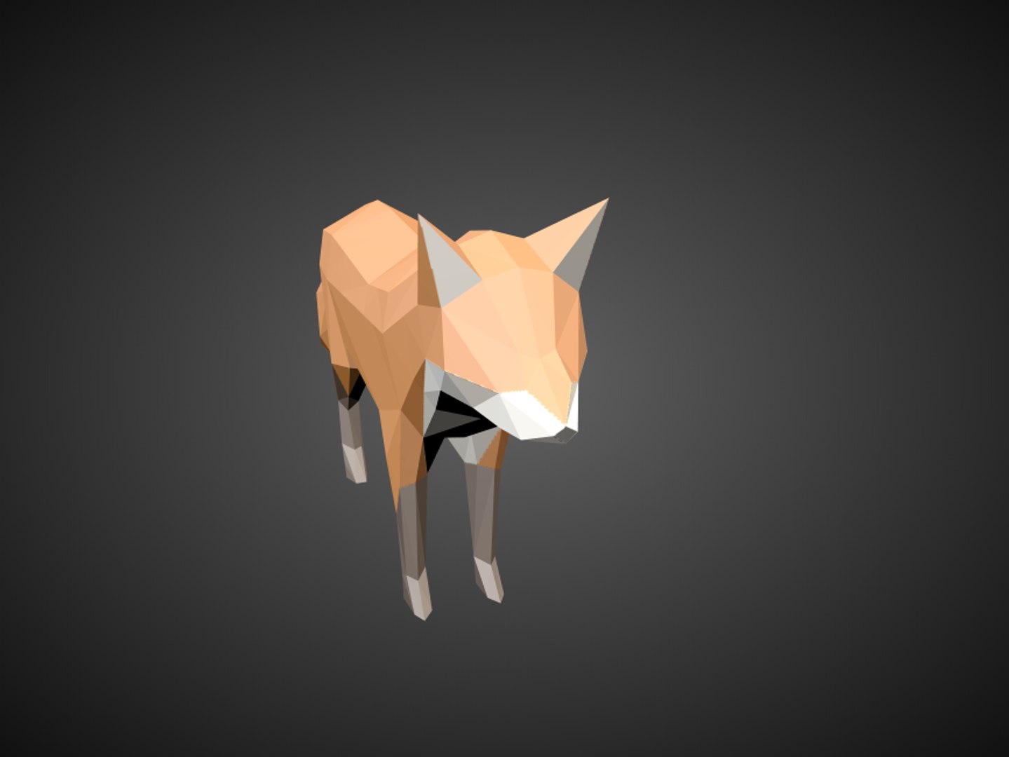 Fox 3D Model - TurboSquid 1273819