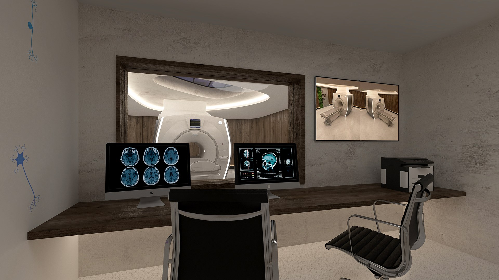 Modern PET and MRI Room 3D model - TurboSquid 2042657