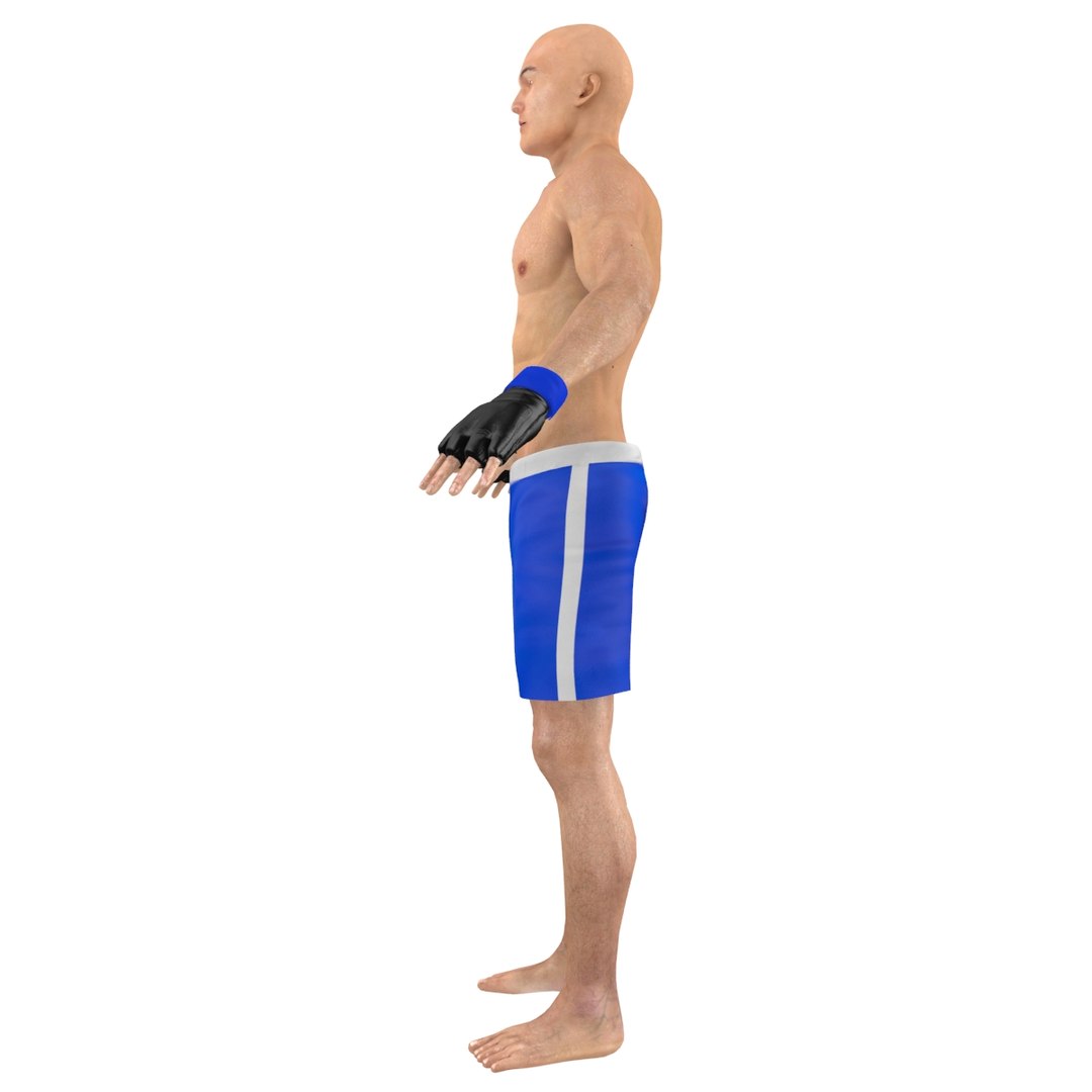 Mma Fighter 3D - TurboSquid 1289687