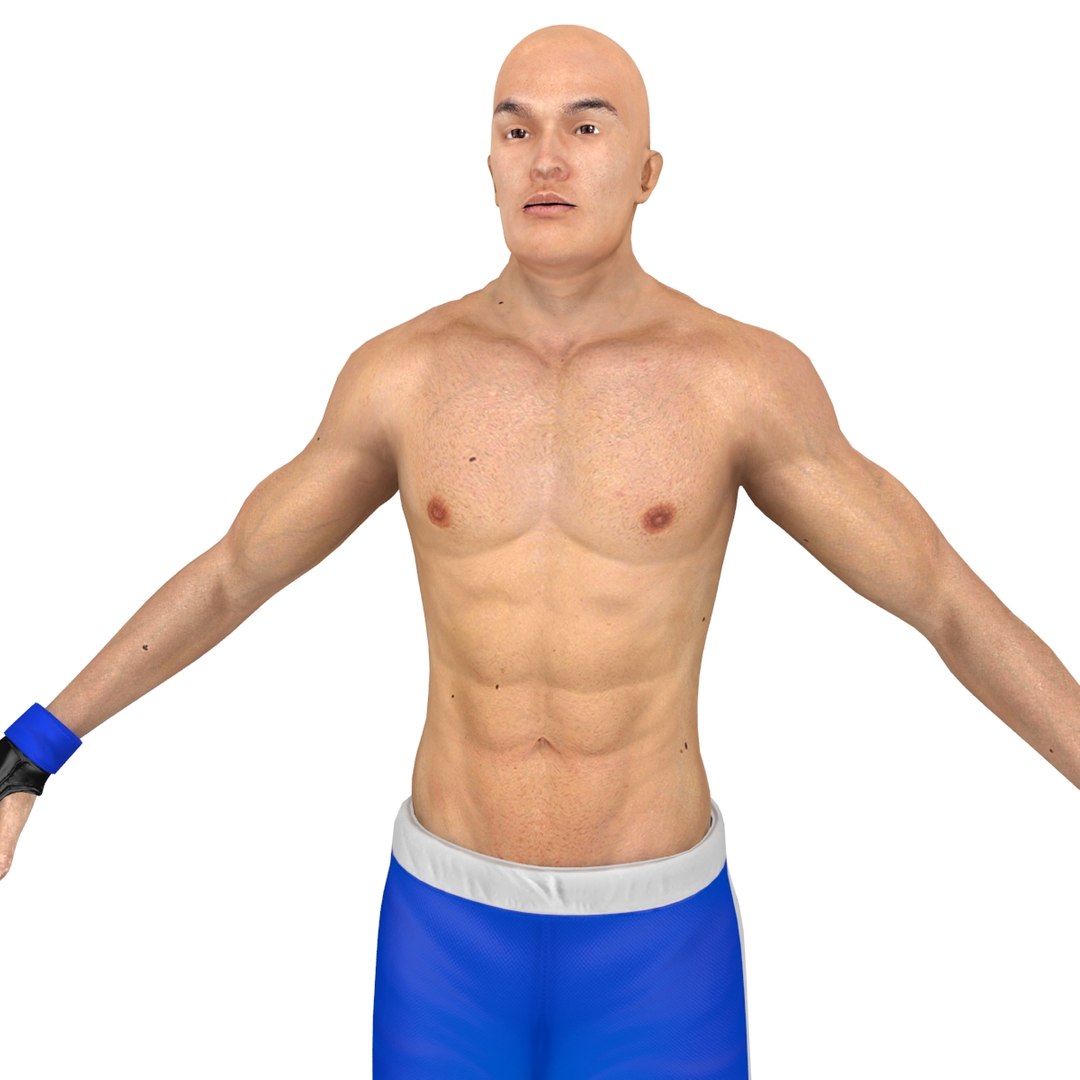 Mma Fighter 3D - TurboSquid 1289687