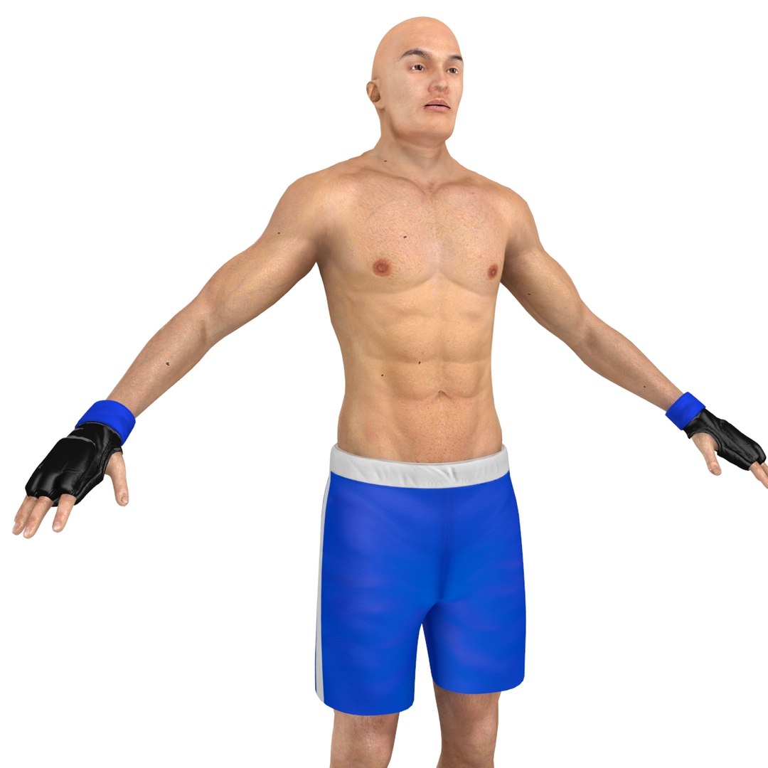 Mma Fighter 3D - TurboSquid 1289687