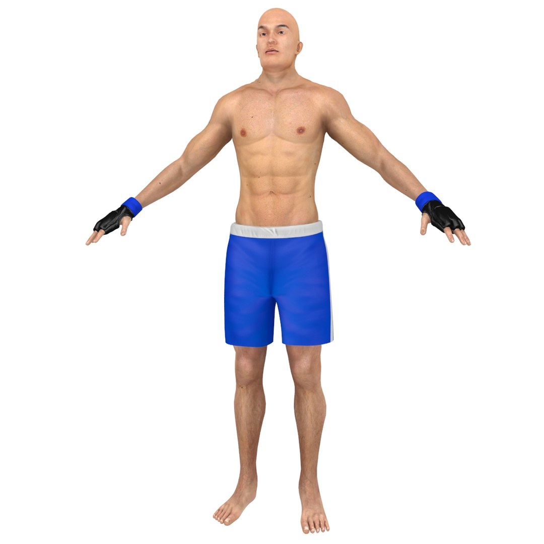 Mma Fighter 3D - TurboSquid 1289687