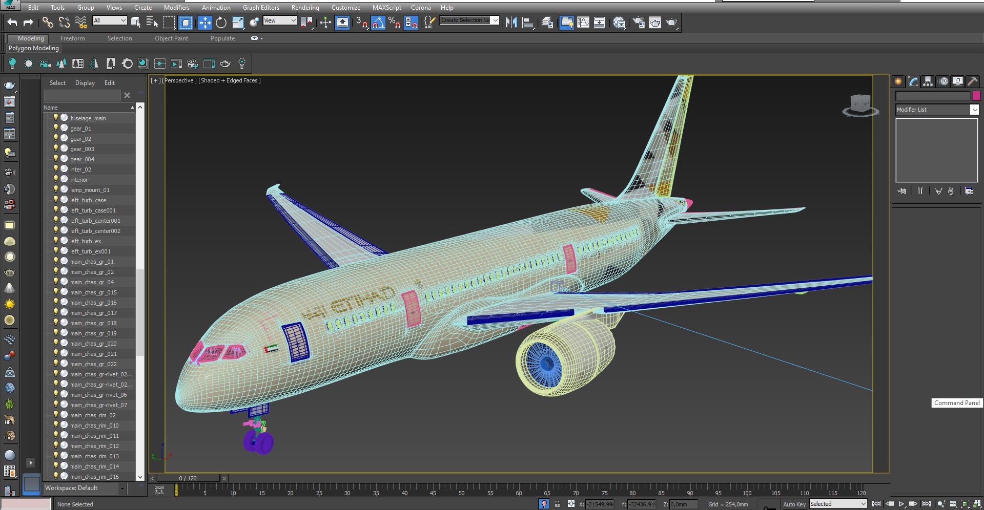 Boeing 787 Dreamliner Etihad Airlines Livery 3D Model - TurboSquid 2283403
