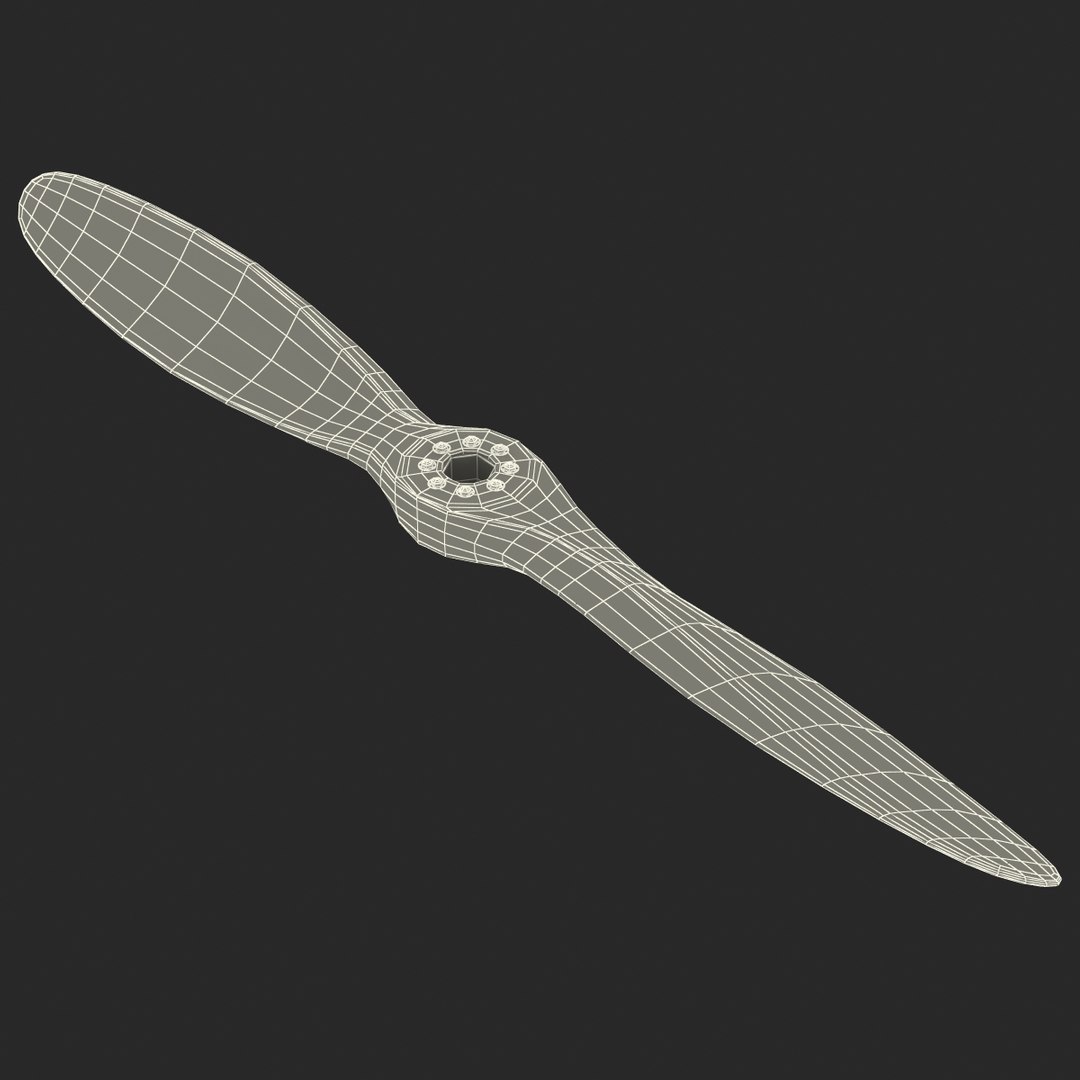 propeller blade 2 3d model