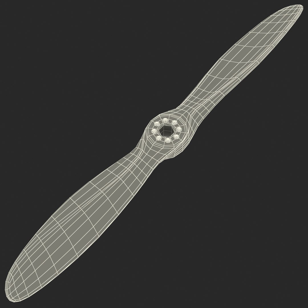 propeller blade 2 3d model