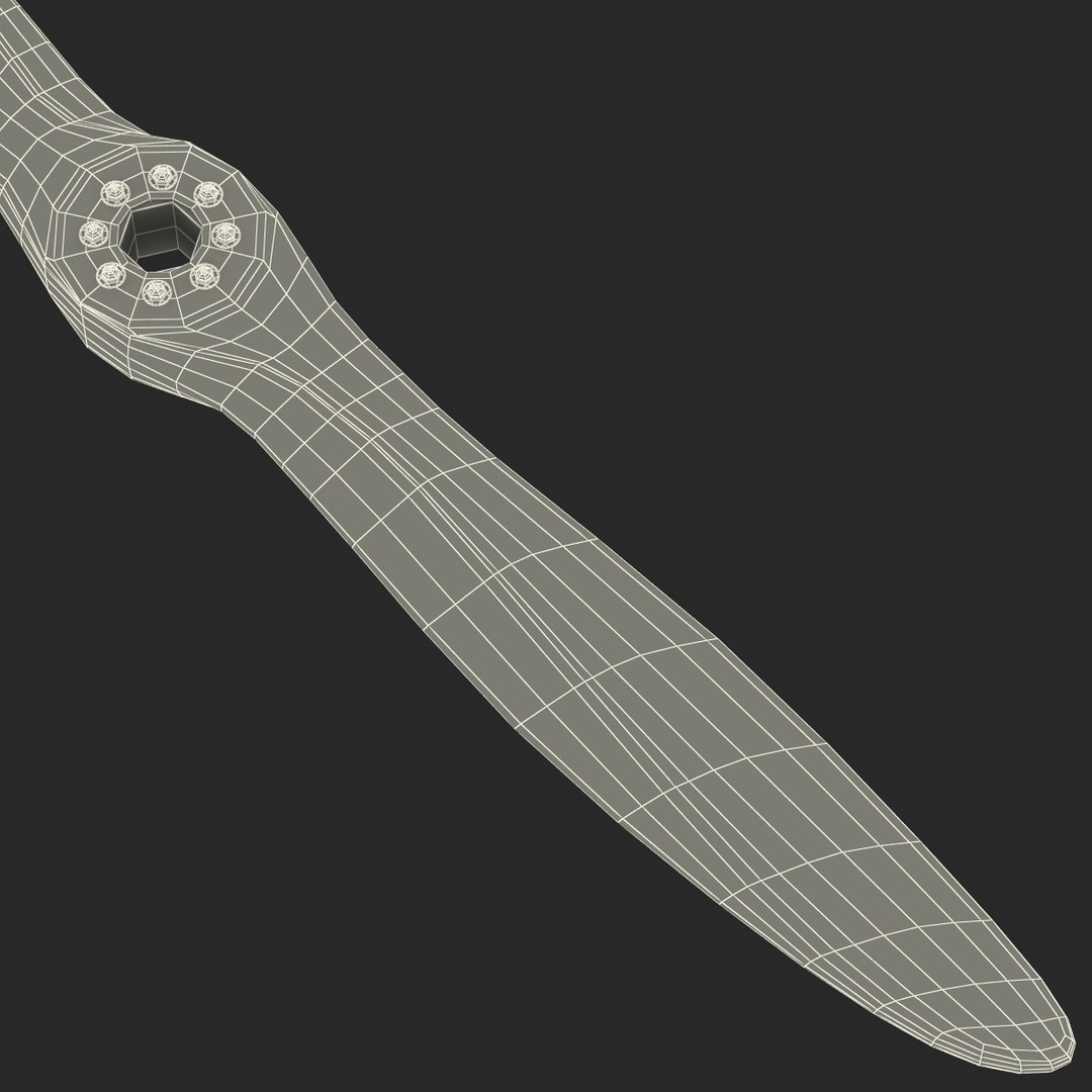 propeller blade 2 3d model