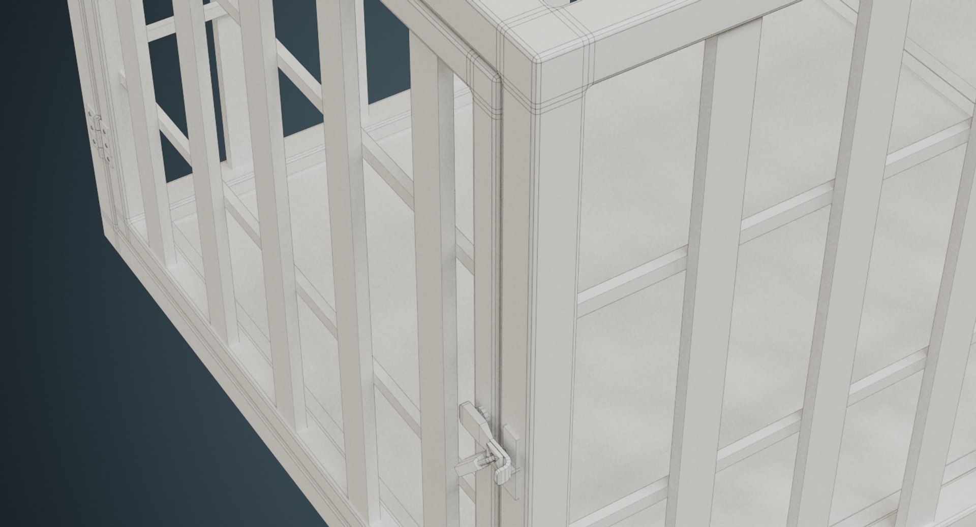 3D Cage Contains 1d Model - TurboSquid 1437540