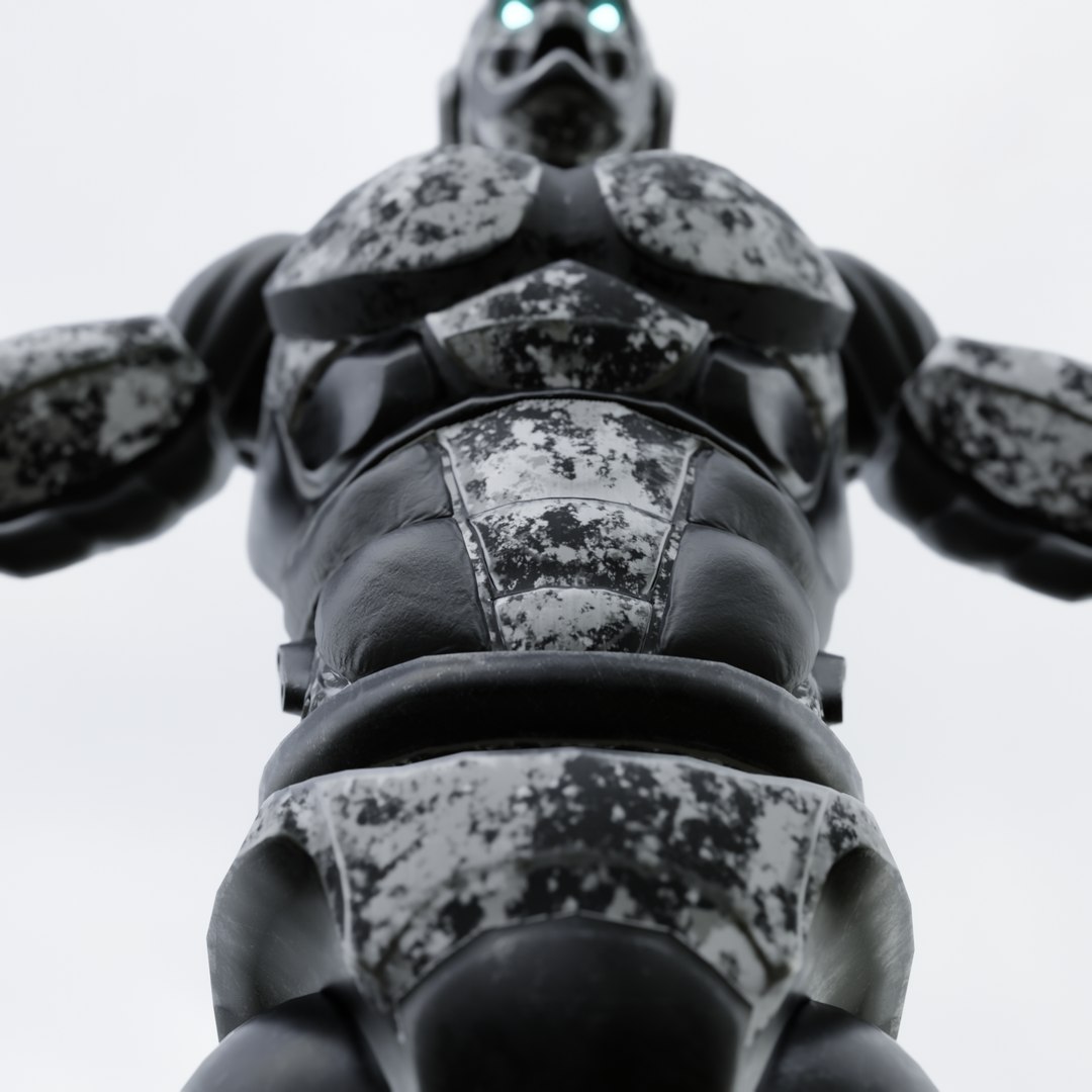 3D Assassin Robot Character Rigged Unreal - TurboSquid 1919942