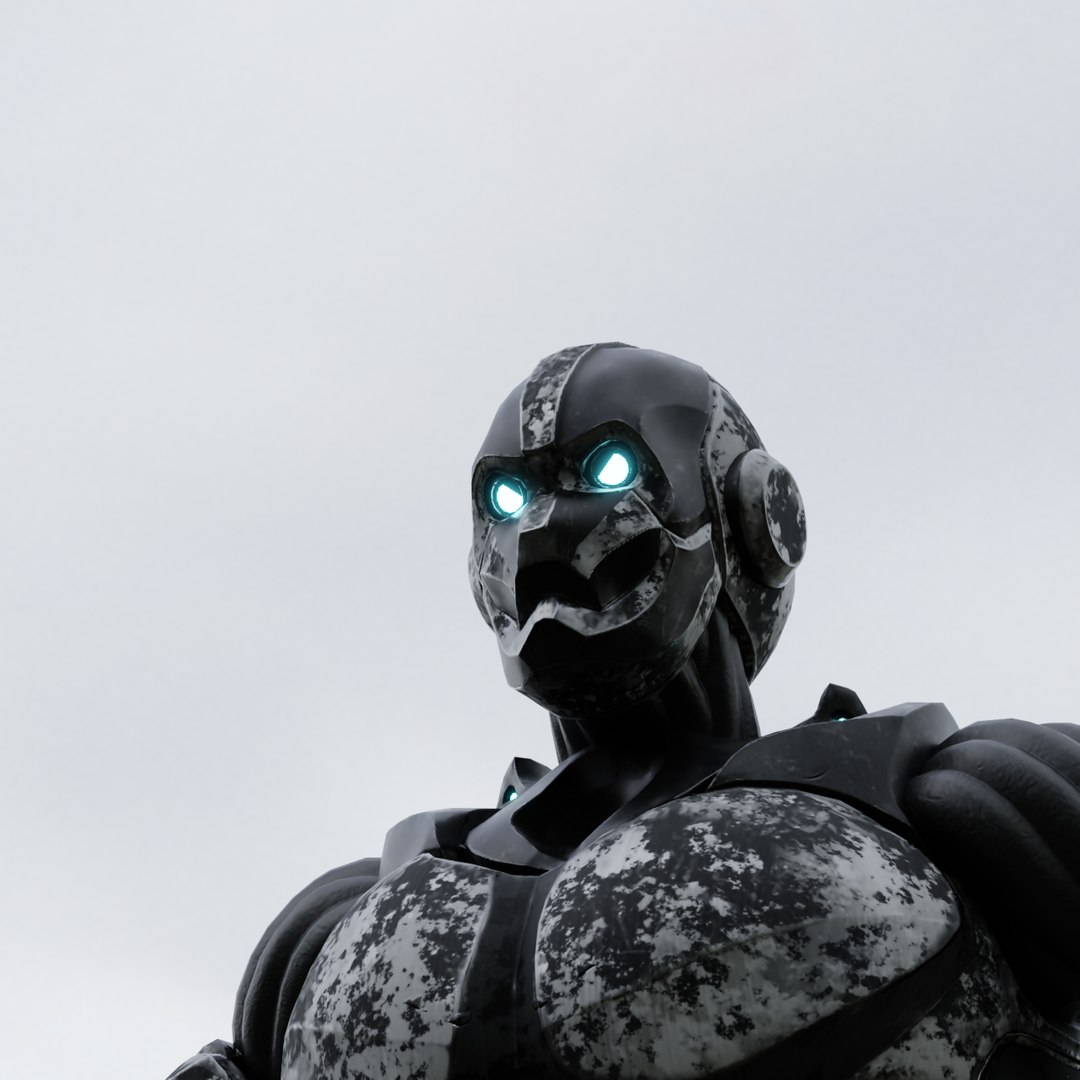 3D Assassin Robot Character Rigged Unreal - TurboSquid 1919942