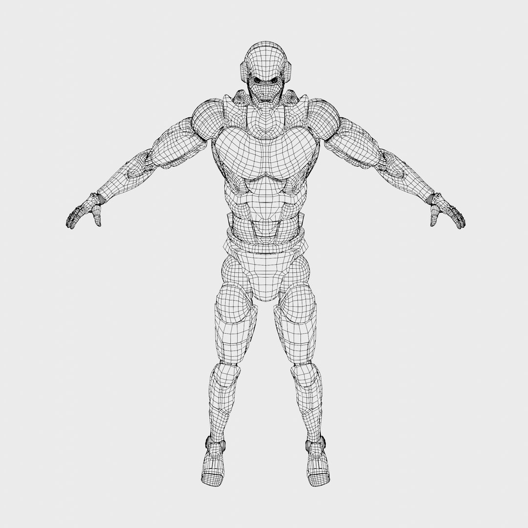3D Assassin Robot Character Rigged Unreal - TurboSquid 1919942