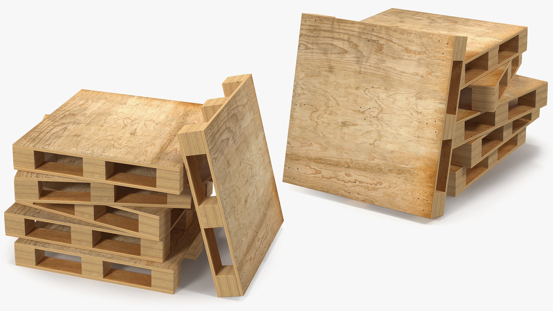 3D Solid Deck Wooden Pallet - TurboSquid 2317639